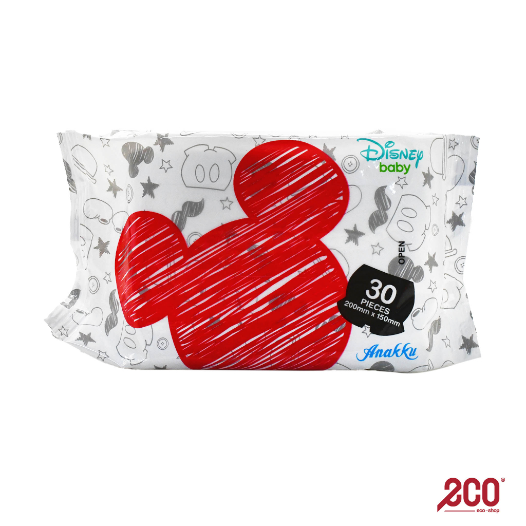 Anakku Disney Baby Wipes Wet Tissue (30 Pcs/Pack) L14-1242 - AB-L003 ...