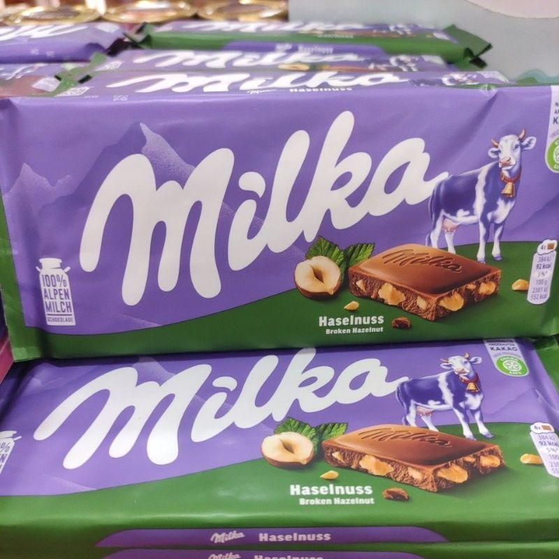 MILKA Chocolate Bar 100g Hazelnut (NETHERLAND) | Shopee Malaysia