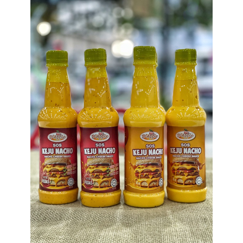 Sos Keju Nacho D’Apple Cheese Sauce Botol (330g) | Shopee Malaysia