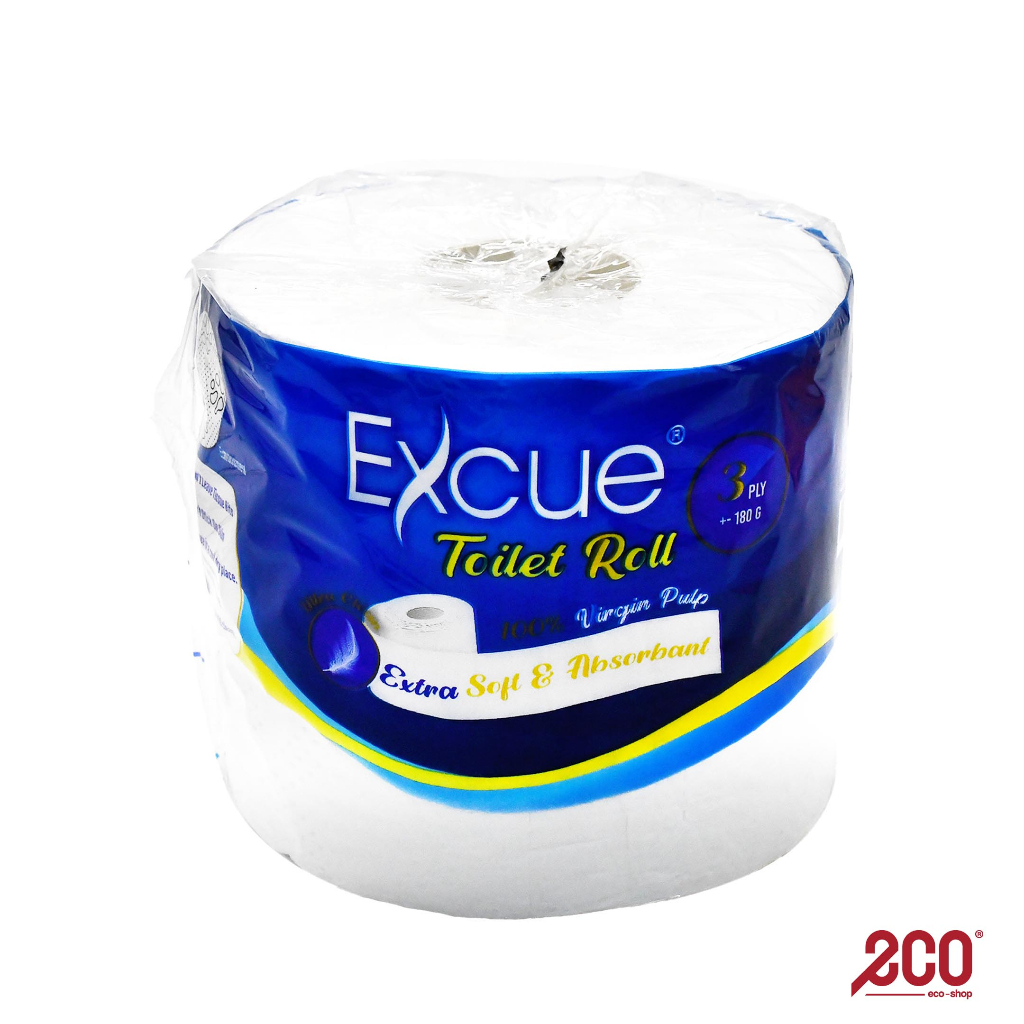 Excue Tissue Roll 3Ply (± 180g) - AB-L003-T05-12 | Shopee Malaysia