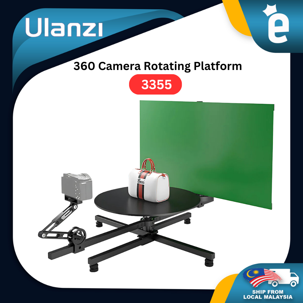 Ulanzi 360° Camera Rotating Platform 3355 360 Degree Turntable Display ...