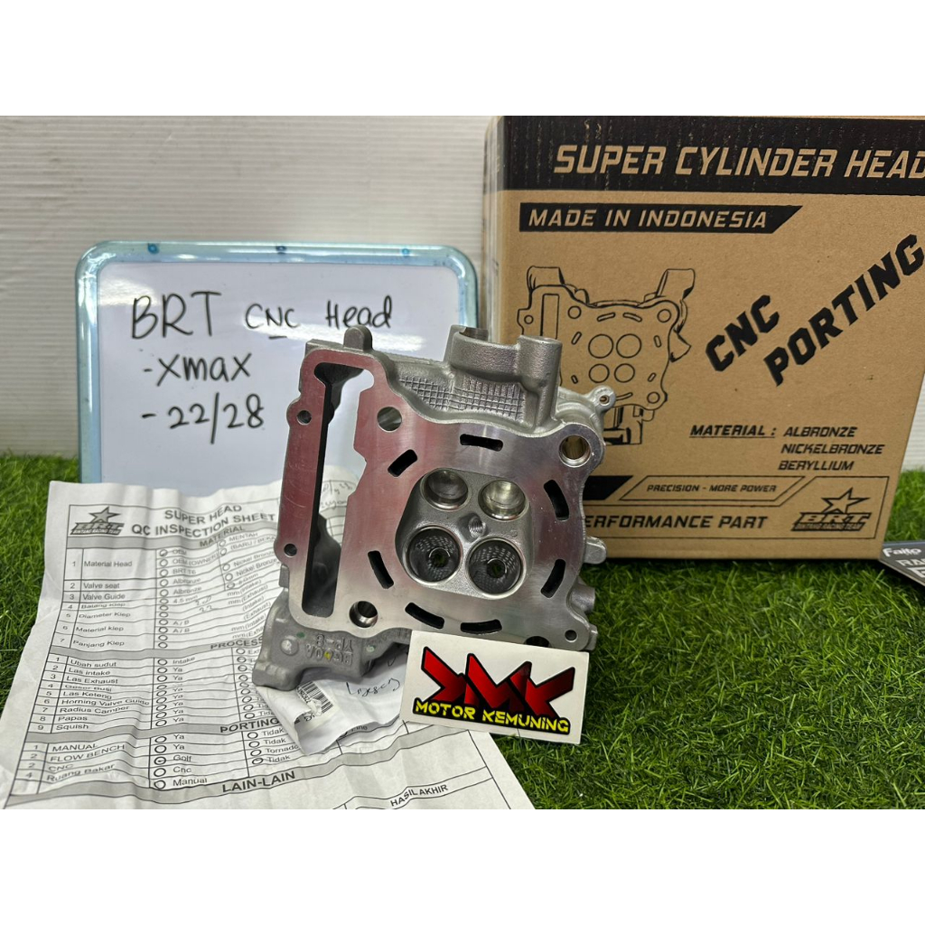 BRT XMAX X-MAX 250 300 SUPERHEAD CNC 22/28 HEAD RACING CNC PORTING ...