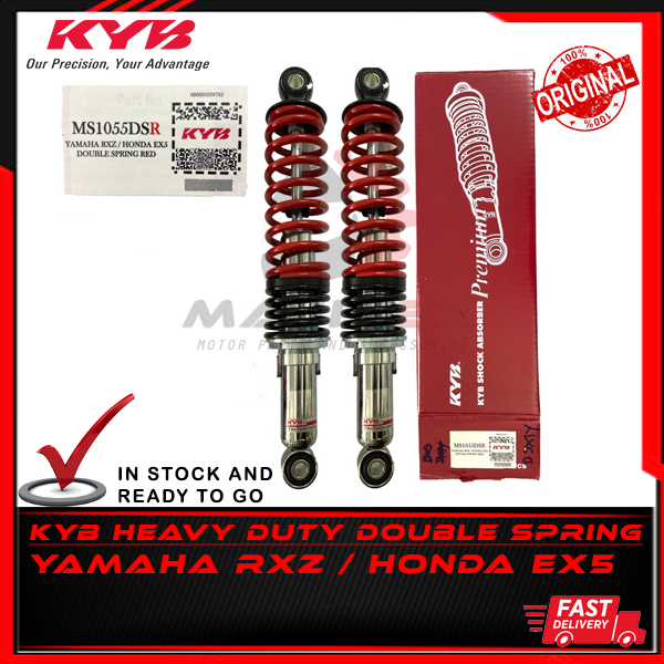 RXZ EX5 ABSORBER KYB MONOSHOCK REAR ABSORBER ADJUSTABLE DOUBLE SPRING ...
