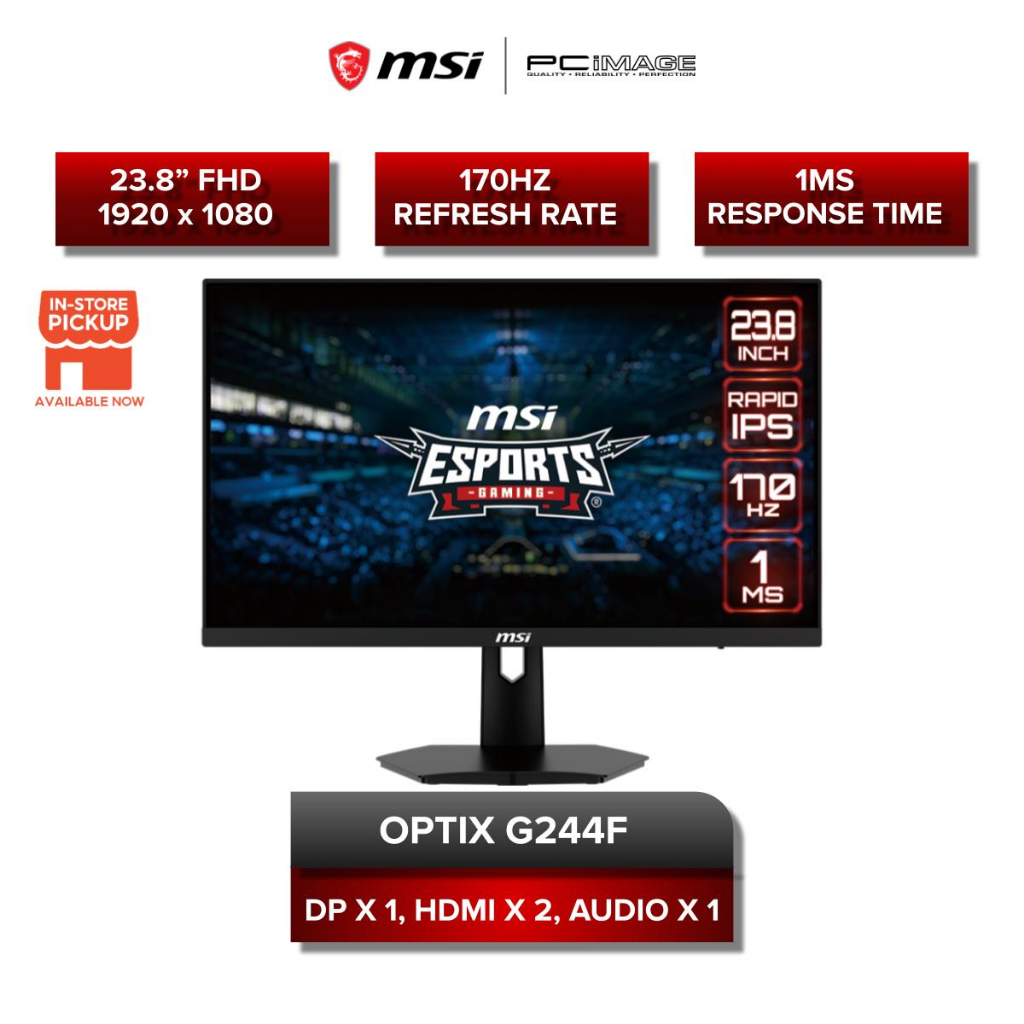 MSI OPTIX GAMING G274QPF-QD 27" / 2560X1440 / 1MS / QHD /170HZ / IPS / GAMING MONITOR | Shopee ...
