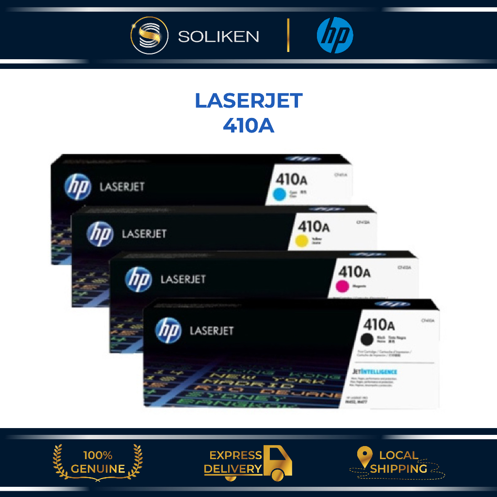HP 410A Original Toner Cart HP CF410 /CF411/CF412 / CF413 HP 410A Toner ...