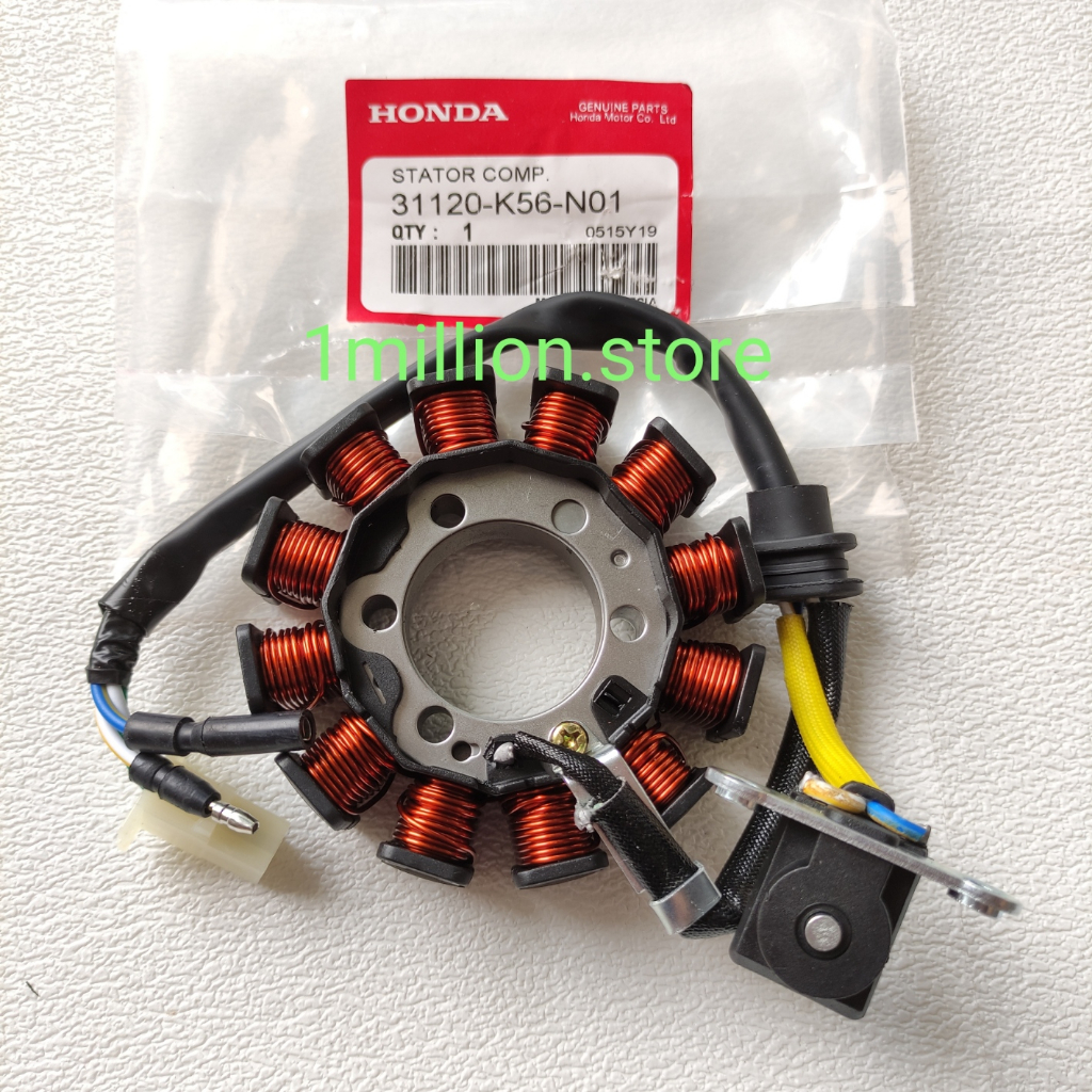 FUEL COIL MAGNET STARTER COIL HONDA SONIC PNP RS150 RSX ORI INDONESIA ...