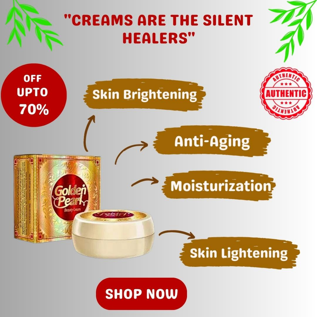 Golden Pearl Whitening Cream Authentic | Shopee Malaysia