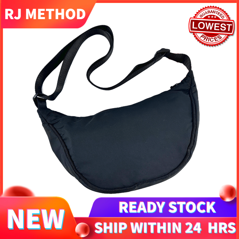 【READY STOCK】UNIQLO Sling Bag Dumpling Bag Premium Quality Round Mini ...