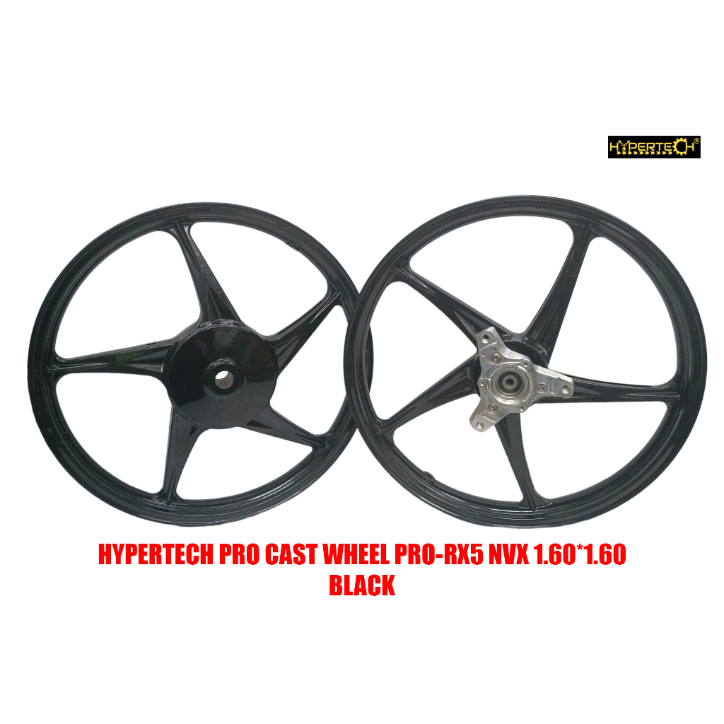 HYPERTECH Sport Rim Pro Cast Wheel Pro-RX5 NVX 1.60/1.60X17 | Shopee ...