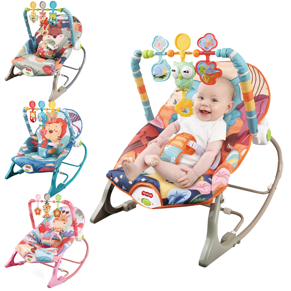 Premium Baby Rocker Bouncer Toddler with Music & Vibration Baby Rocking ...