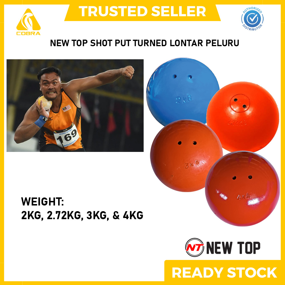 New Top Turned Shot Put for Official Games Lontar Peluru | Shopee Malaysia