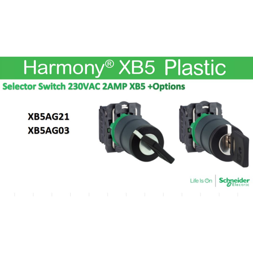 SCHNEIDER Selector Switch Key Switches With Key XB5AG21 XB5AG03 XB5AG33 ...
