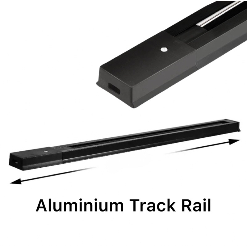 Aluminum Track rail for track light floodlight | Shopee Malaysia