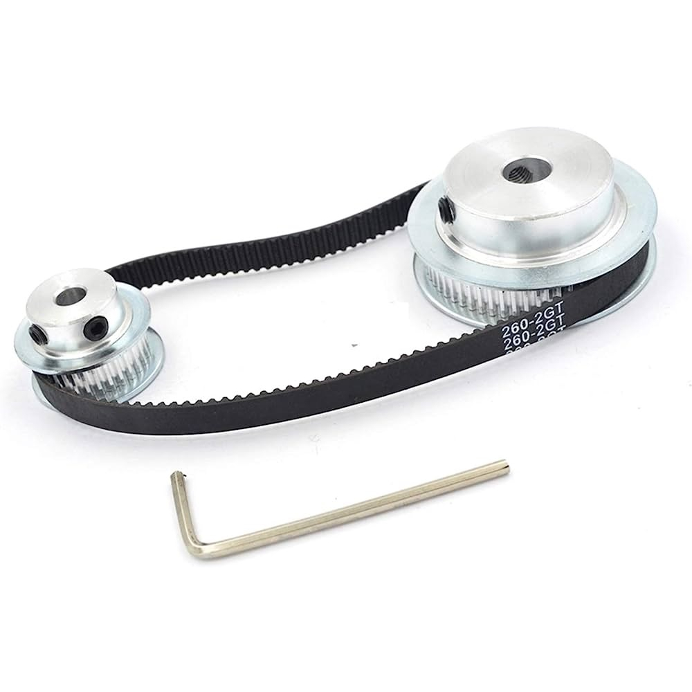 XL10 Aluminum Alloy Bore Timing Belt Pulley Flange Synchronous Wheel ...