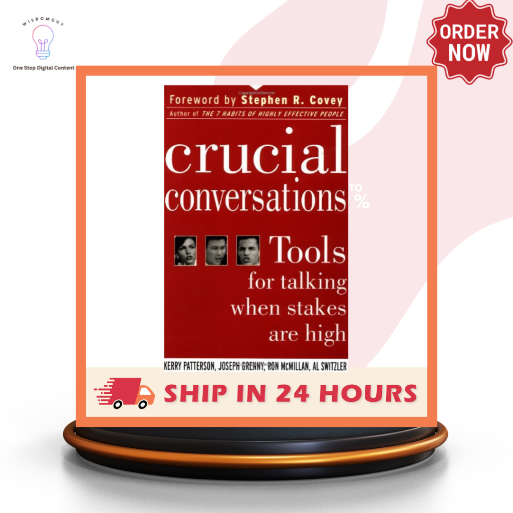 Crucial Conversations Tools For Talking When Stakes Are High | Shopee ...