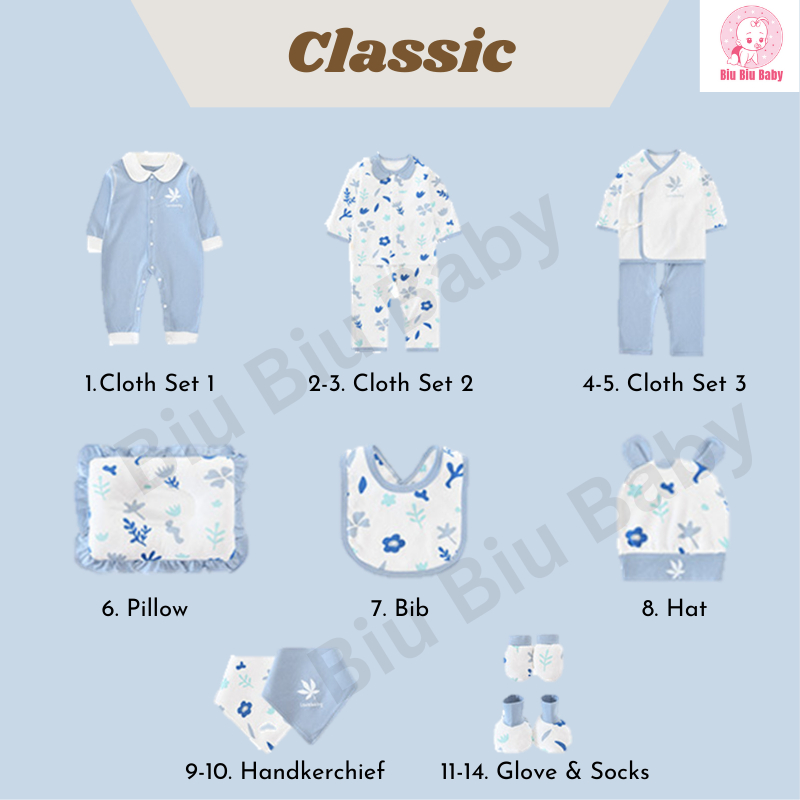 Baby gift set newborn gift full moon gift baby clothing, hadiah untuk ...