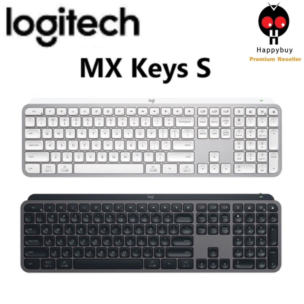 Logitech MX Keys/MX Keys S Advanced Wireless Illuminated Keyboard ...