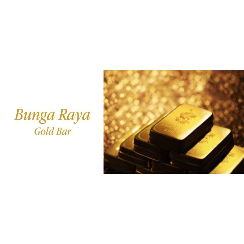 Poh Kong Gold Bar (Au 999.9) 24K - Bunga Raya Edition | Shopee Malaysia
