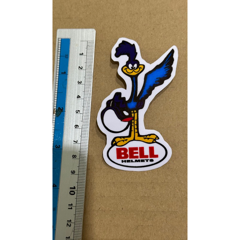 Sticker road runner with helmet | Shopee Malaysia