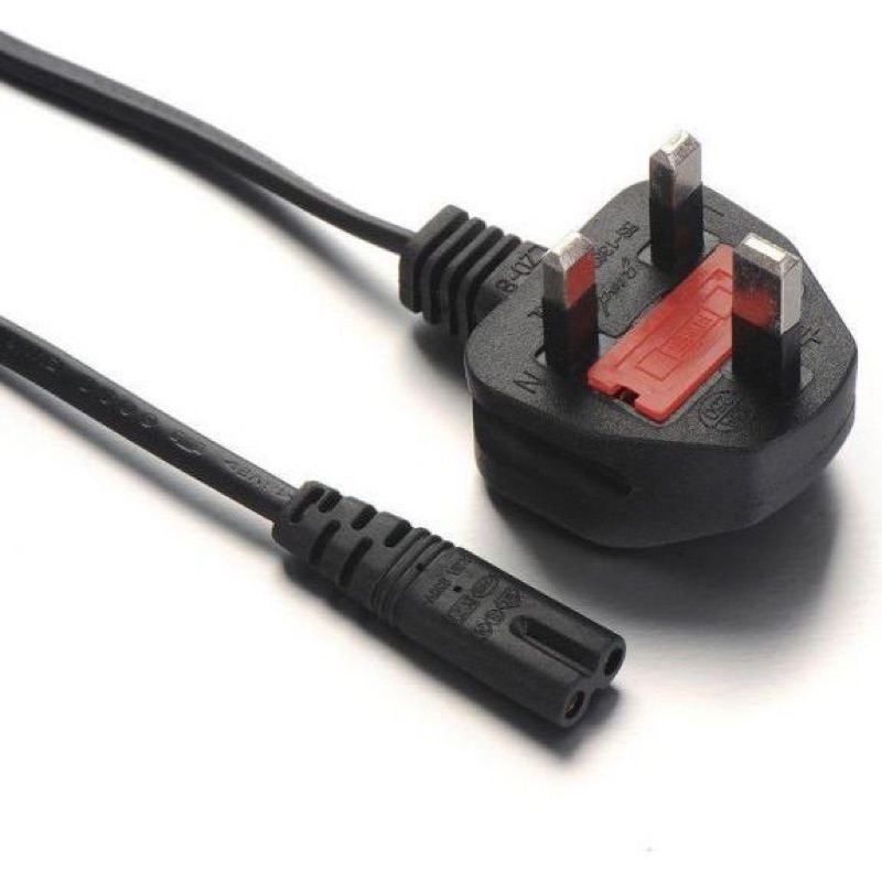 EasyLink Power Cable Notebook 2 Pin Cable Cable 3 Pin Plug -1.8Meter ...