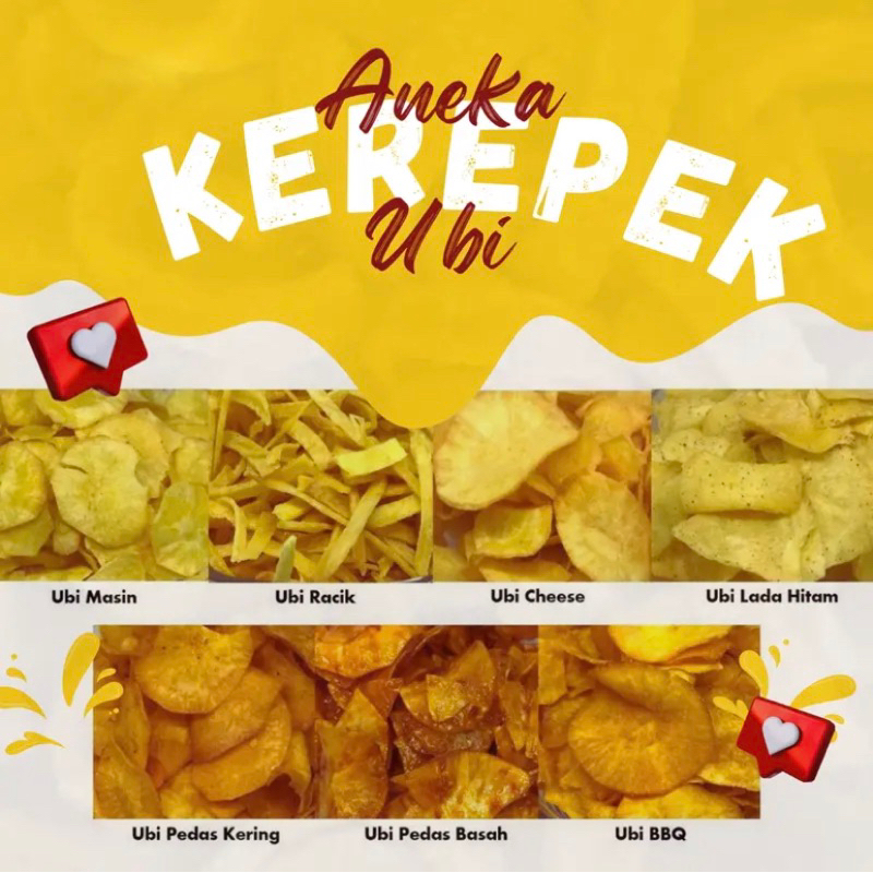 Aneka Kerepek Ubi [Pack 1kg] | Shopee Malaysia