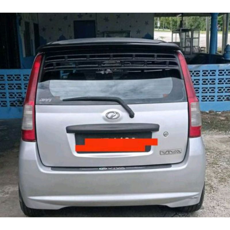 Free 🚚 Perodua Viva Rear Guard Spoiler bumbung Spoiler Air Terjun ...