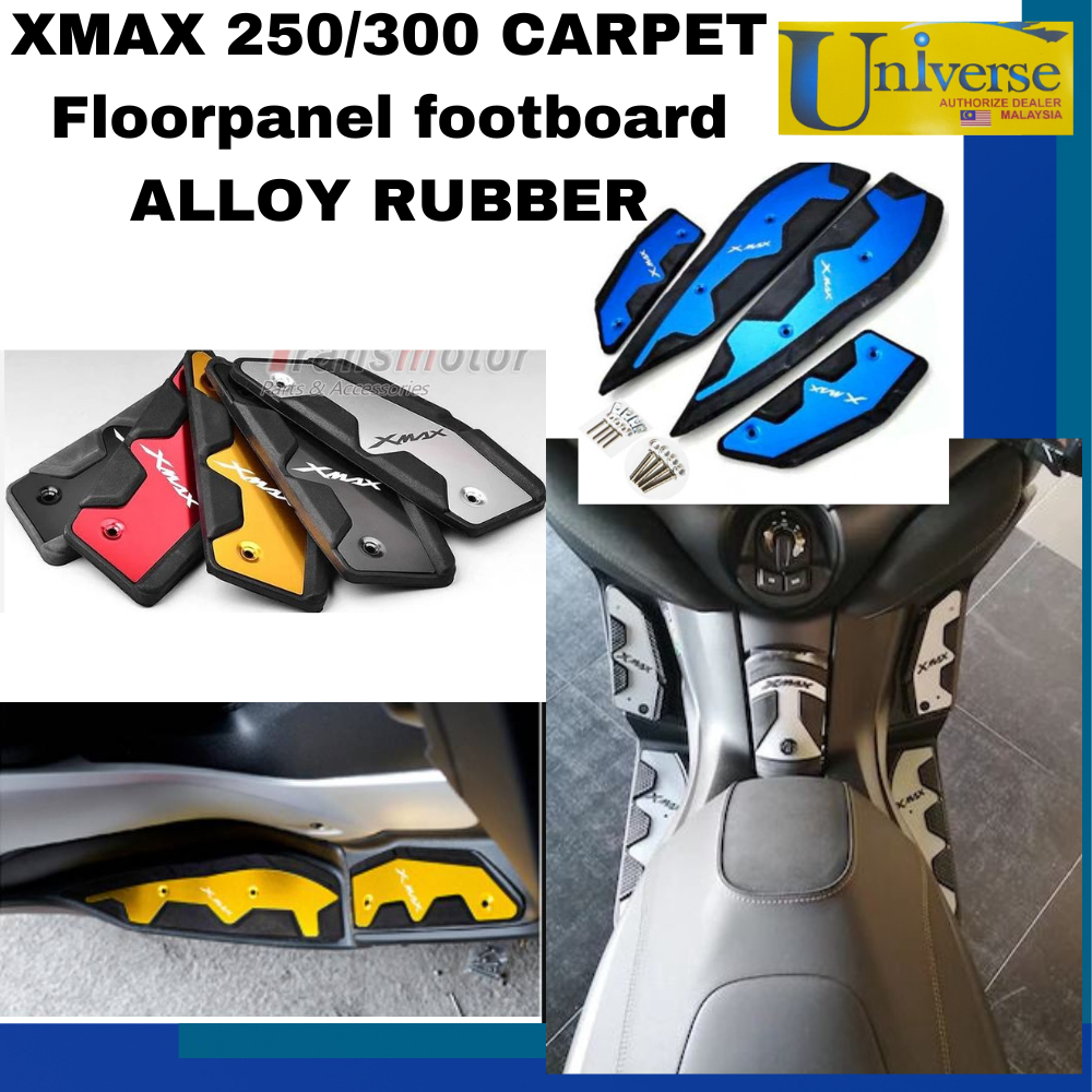 YAMAHA XMAX 250/300 FOOTSTEP Floorpanel FloorBoard Floorstep Footpad ...