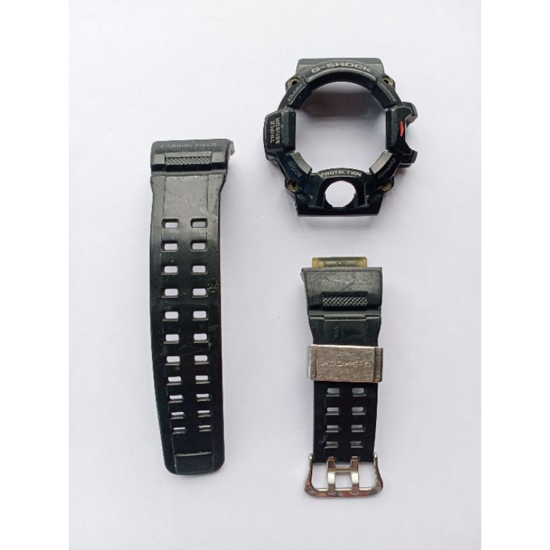 Original G-Shock Band&Bezel Rangeman&Mudman CARBON FIBER (Used ...