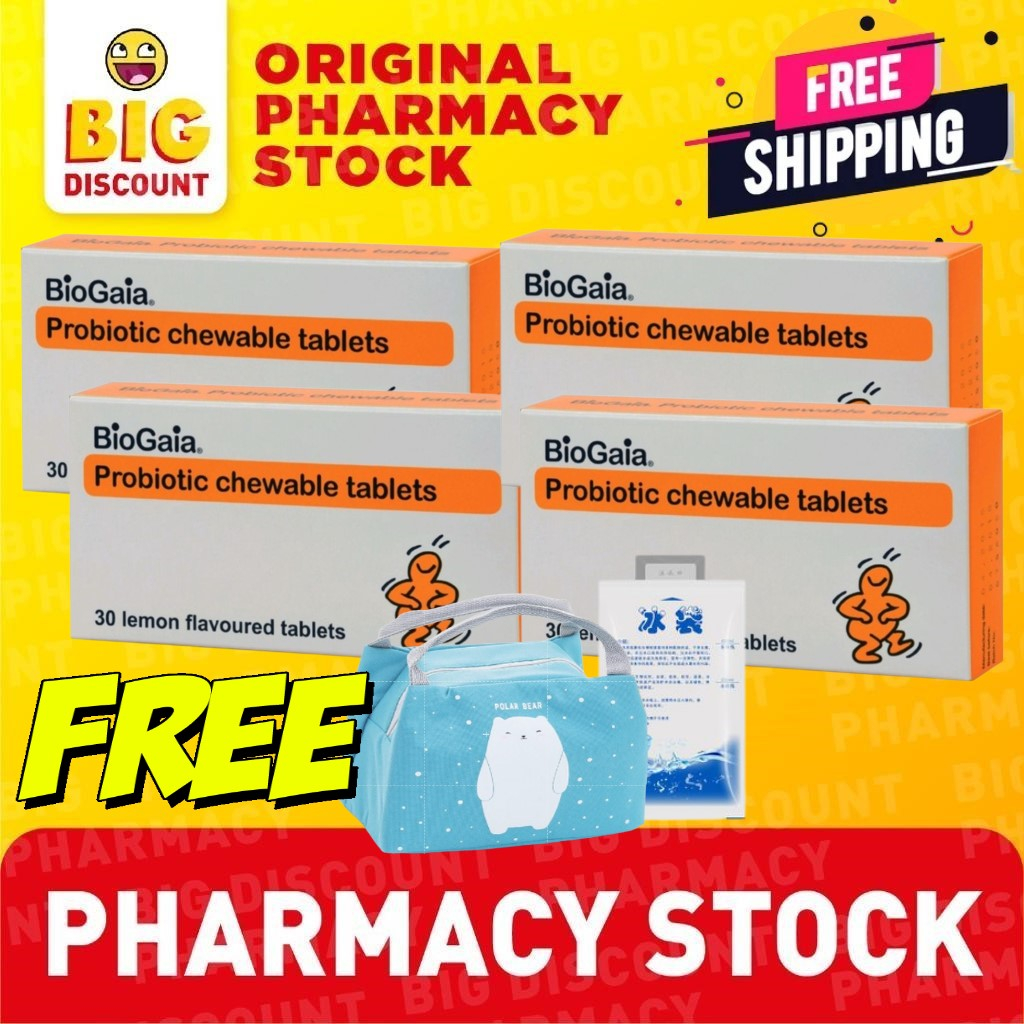 BioGaia Probiotic Chewable Tablets 30S/ 30SX2/ 30SX4 | Shopee Malaysia