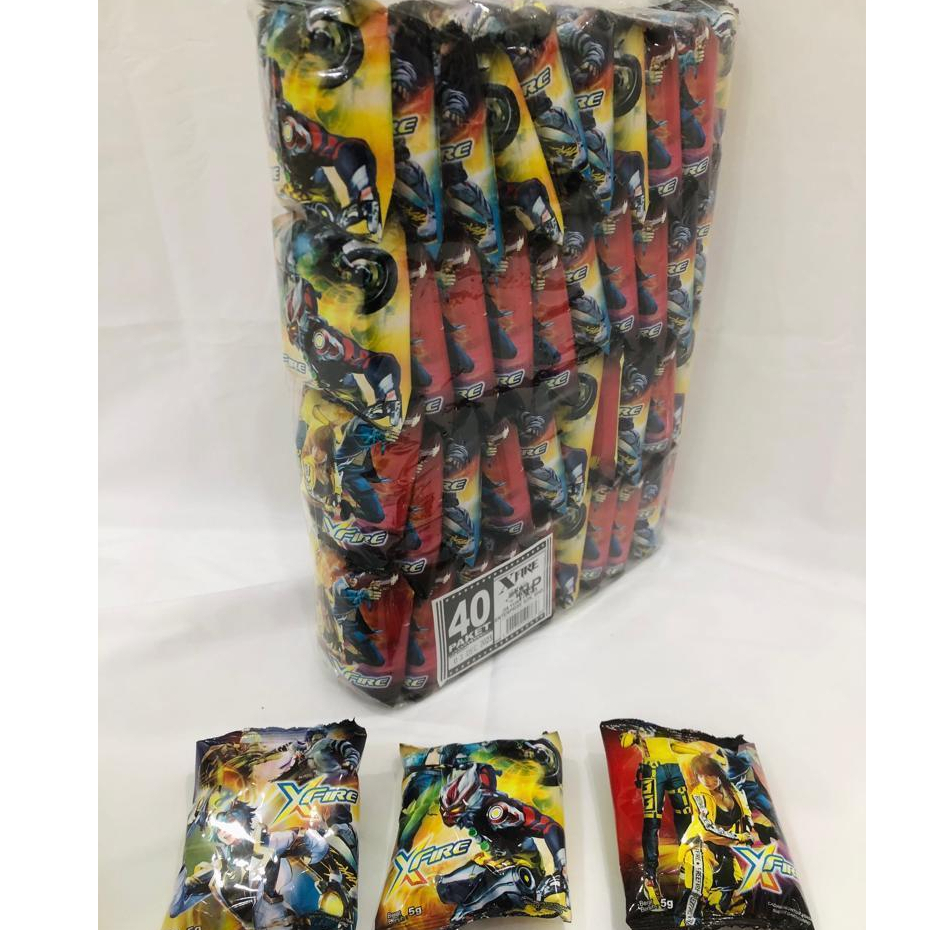 10 Packs X-Fire Ultraman Surprise Party Pack Snack + Toy HALAL (LOCAL READY STOCKS) | Shopee ...