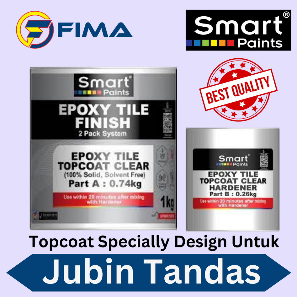 1L Epoxy Tile Clear Top Coat For Tile Toilet Bathroom Epoxy TopCoat ...