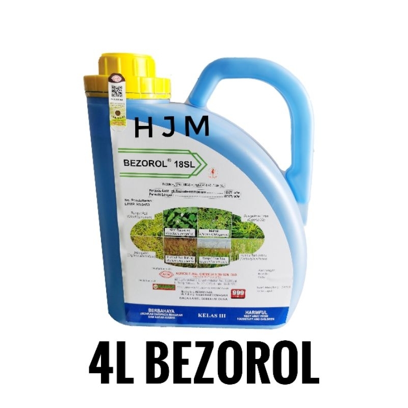 ACM BEZOROL 18SL 4 LITER RACUN KEBUN RACUN BATAS | Shopee Malaysia