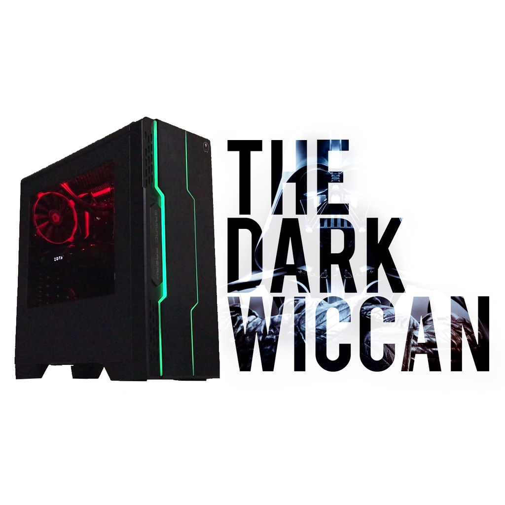 AVF Gaming Freak Dark Wiccan PC Case | Shopee Malaysia