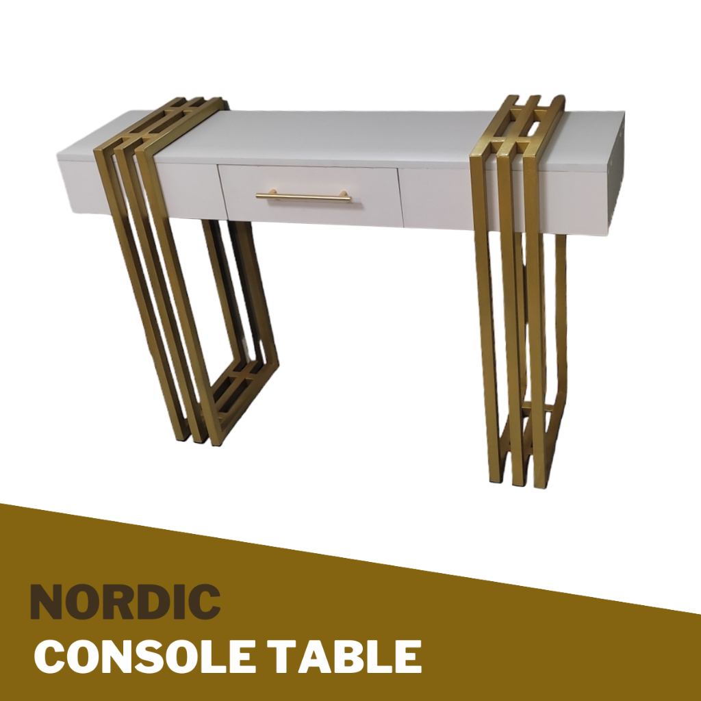 NORDIC CONSOLE TABLE ( new deaign console table), meja konsole meja ...