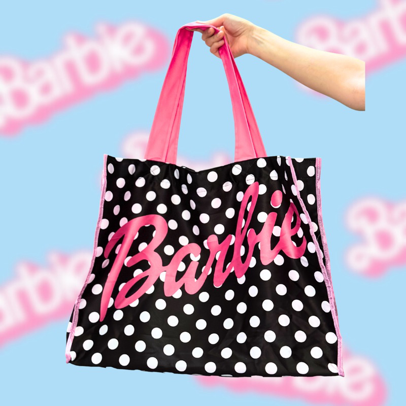 Barbie Tote Bag Nylon cute | Shopee Malaysia