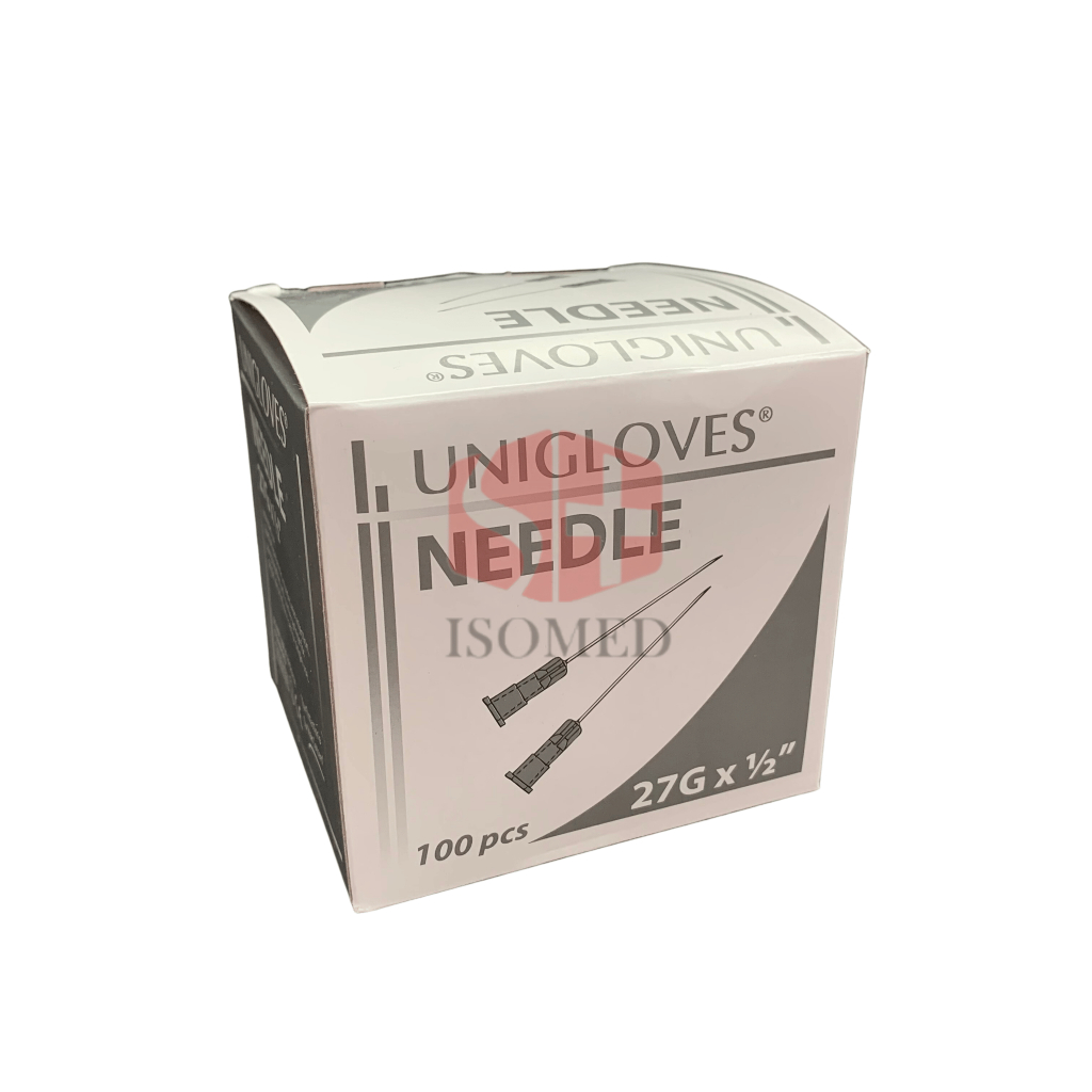 UNIGLOVES Disposable Needle jarum Picagari Needle Syringe 100 pcs/box ...
