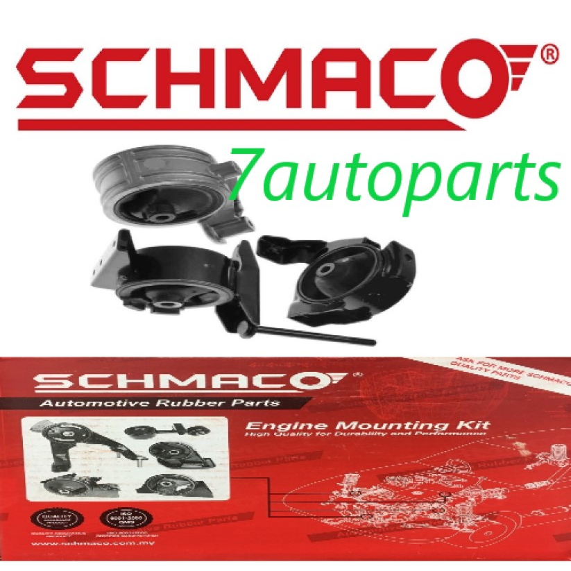 SCHMACO/ZW Engine Mounting Kit For Perodua Viva 660 850 1.0 (1YEAR ...