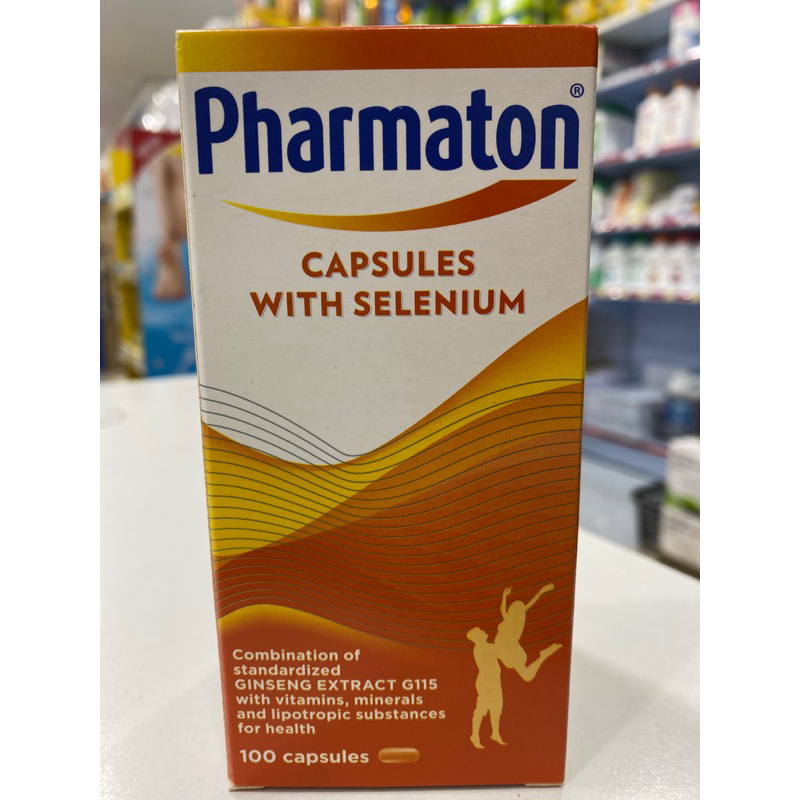 Pharmaton capsules with selenium 100’s | Shopee Malaysia