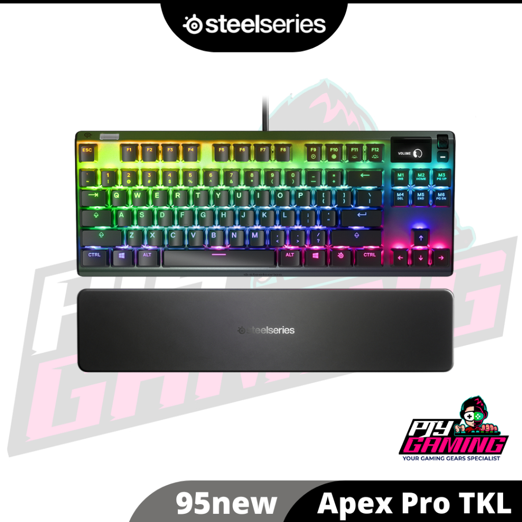 SteelSeries Apex 7 TKL Red Switch RGB Mechanical Gaming Keyboard ...