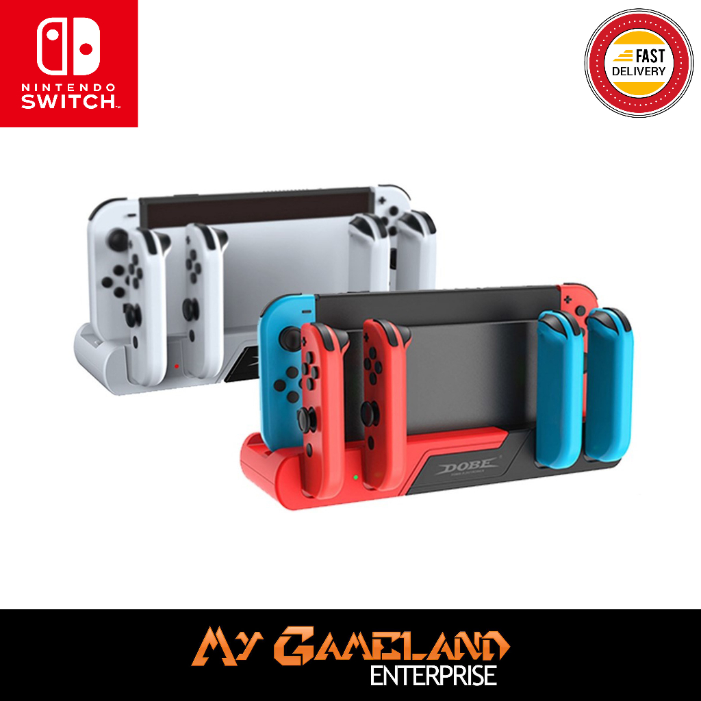 Dobe Nintendo Switch OLED & V2 6 in 1 Charging Station ...