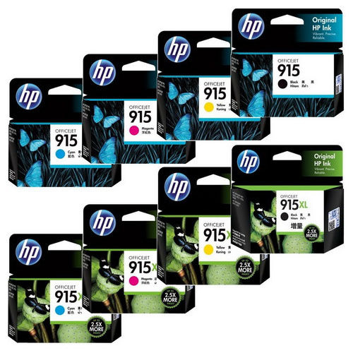HP 915/915XL Original Ink Cartridge For Model HP OfficeJet 8010, 8020 ...