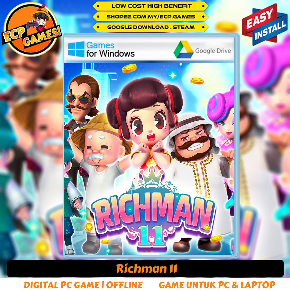 Richman 11 大富翁 / PC / Game / Offline / Digital Download / Dlc ...