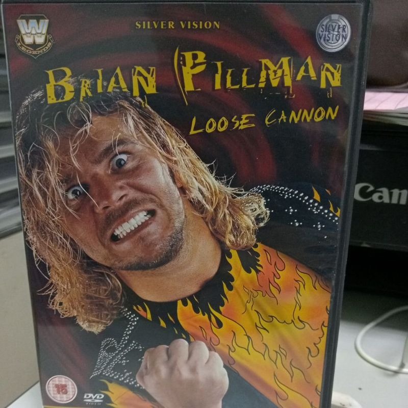 WWE WWF BRIAN PILLMAN LOOSE CANNON DVD 2 DISC SET | Shopee Malaysia