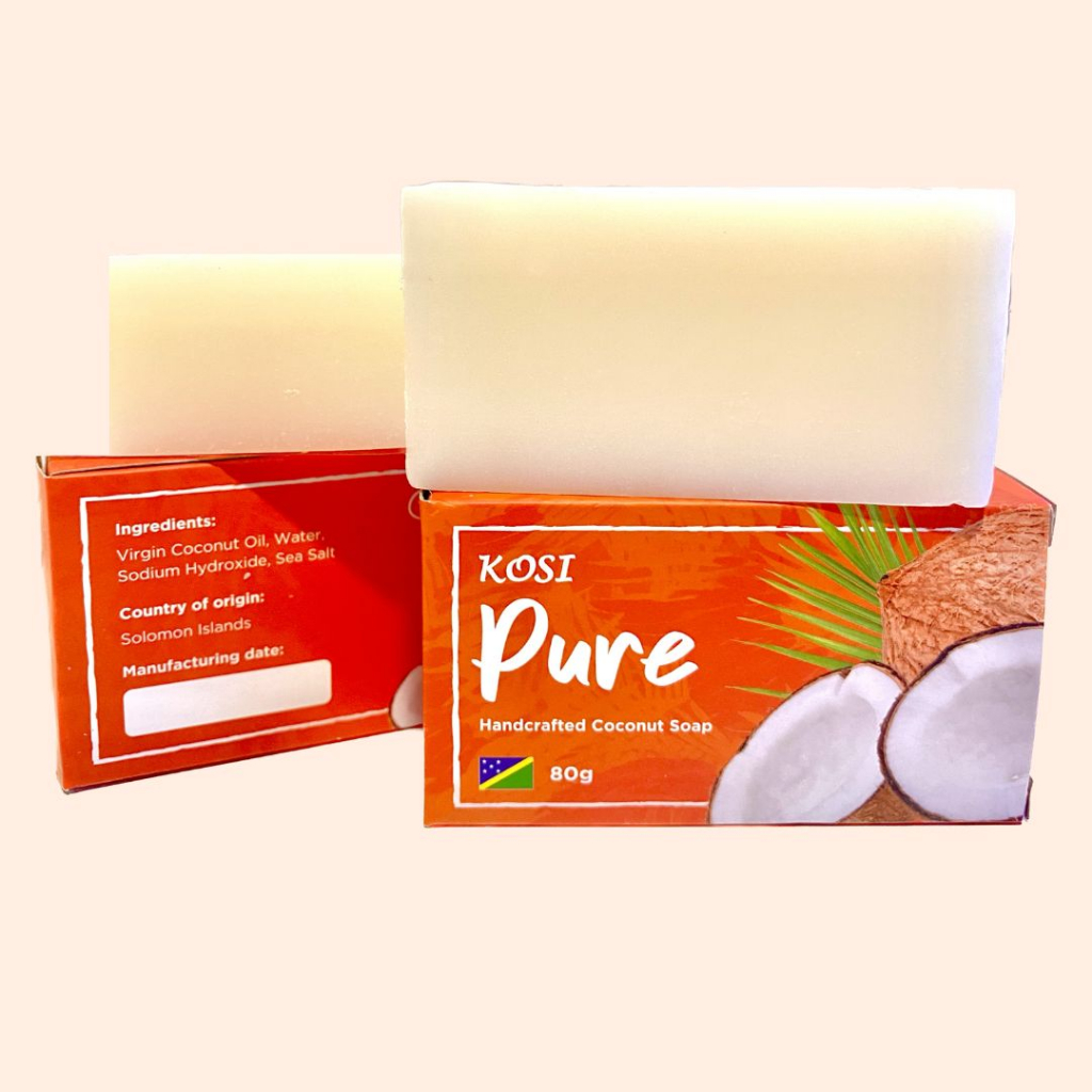 Kosi Pure Handcrafted Coconut Soap 80g | Shopee Malaysia