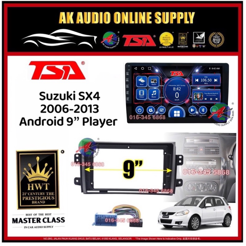 [ MTK 2+32GB ] TSA Suzuki SX4 SX-4 2006 - 2013 Android 9'' inch Car ...