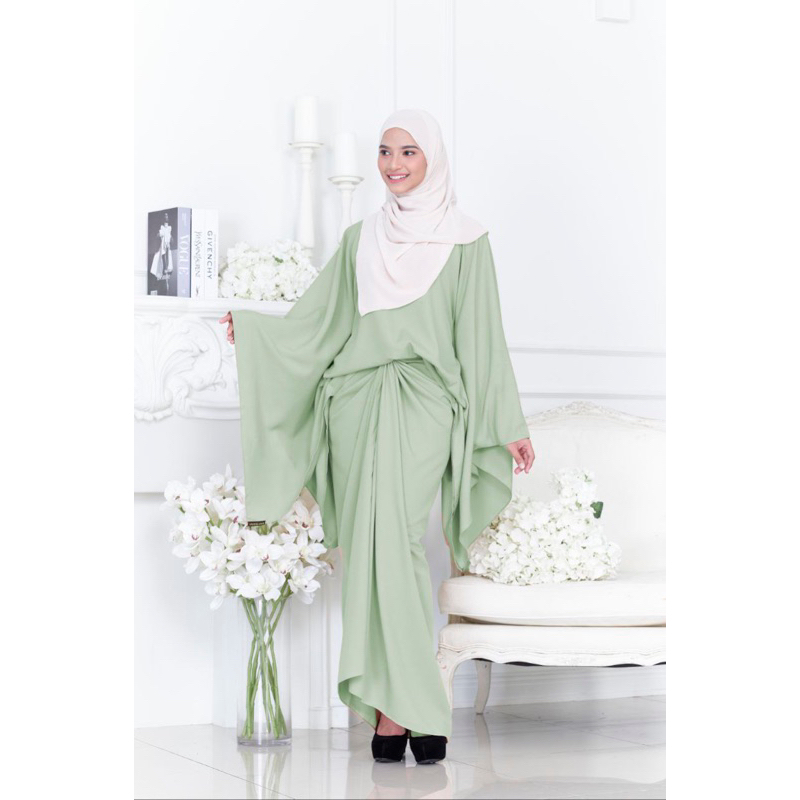 Kurung Kaftan Pario Style | Kaftan Bridesmaid | Kaftan Pario | Shopee ...