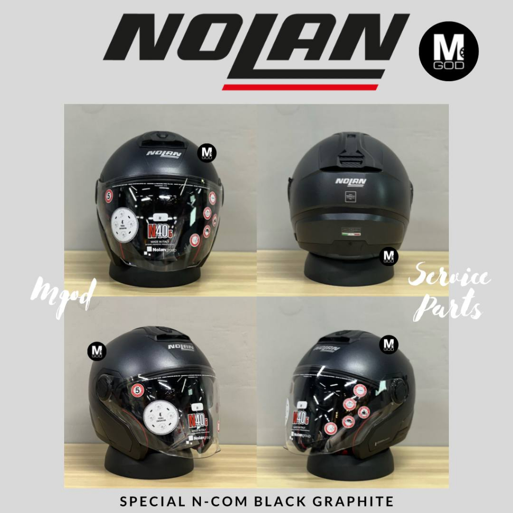 NOLAN HELMETS N40-5 N-COM PLAIN SPECIAL (009) 100% ORIGINAL MADE IN ...
