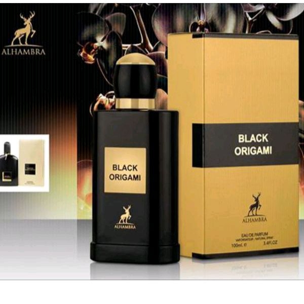 MAISON ALHAMBRA BLACK ORIGAMI PERFUME FOR MEN AND WOMEN 100 ML EDP ...