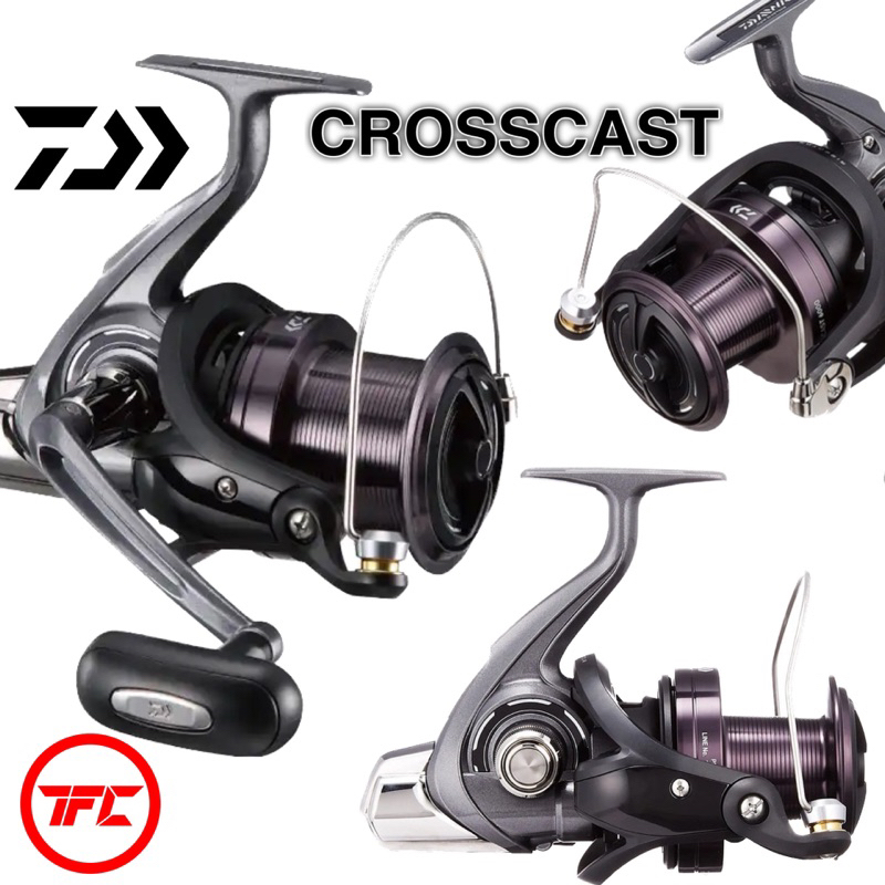DAIWA Crosscast 17’ 4500 5000 5500 Surf Spinning Reel Cast Casting ...