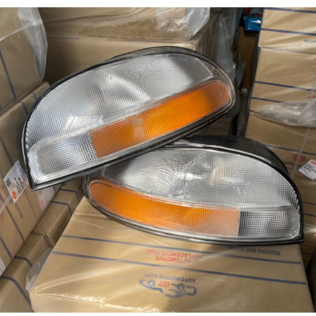 Proton Satria 96（Plate Atas) Cyborg Tail Lamp Albino Lampu Satria Putih ...